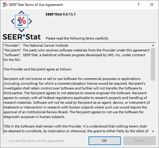 DialogAppTermsOfUse.png — SEER*Stat Help System