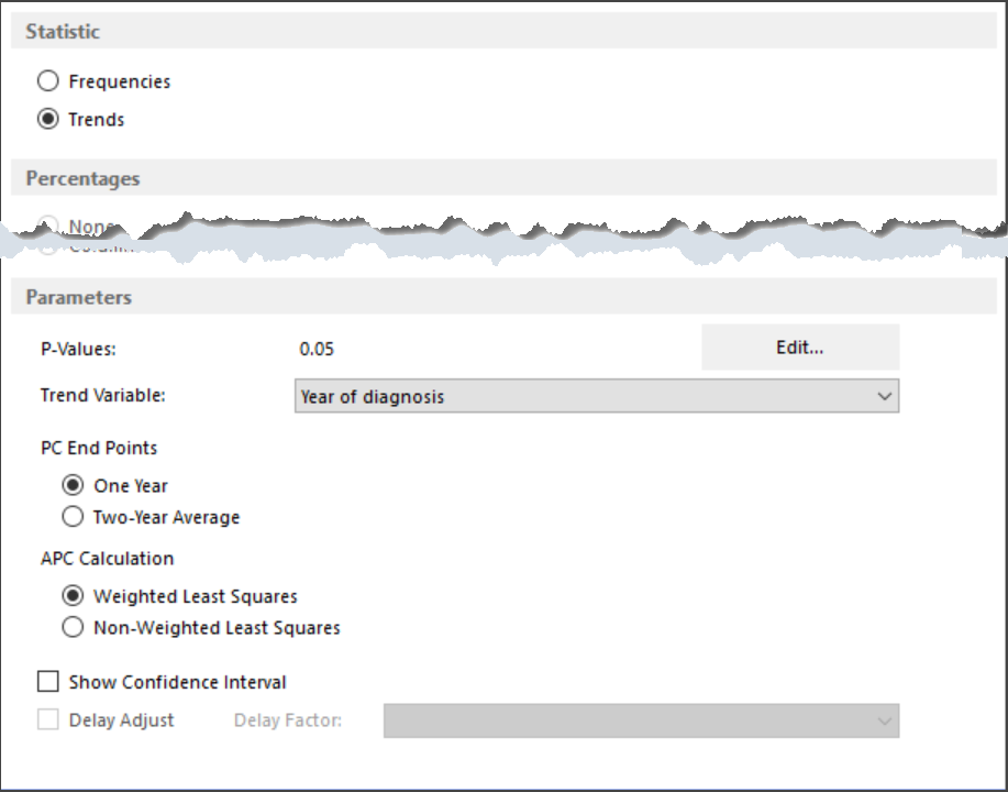 Trends Statistics.png — SEER*Stat Help System