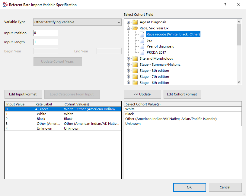 DialogMPSIRImportVariable.png — SEER*Stat Help System
